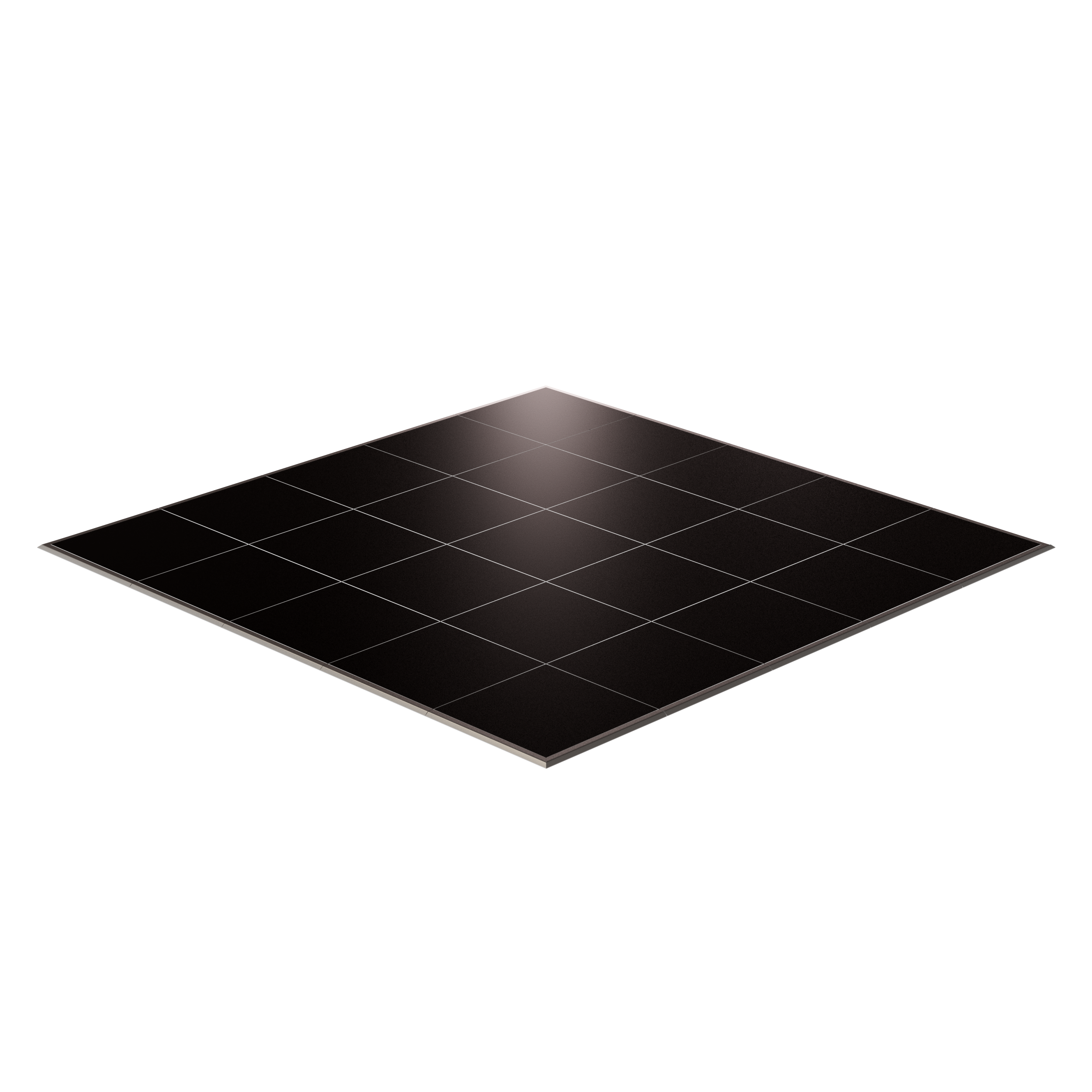California Portable Dance Floor | Black Laminate Kit | 4'x4' Panels ...