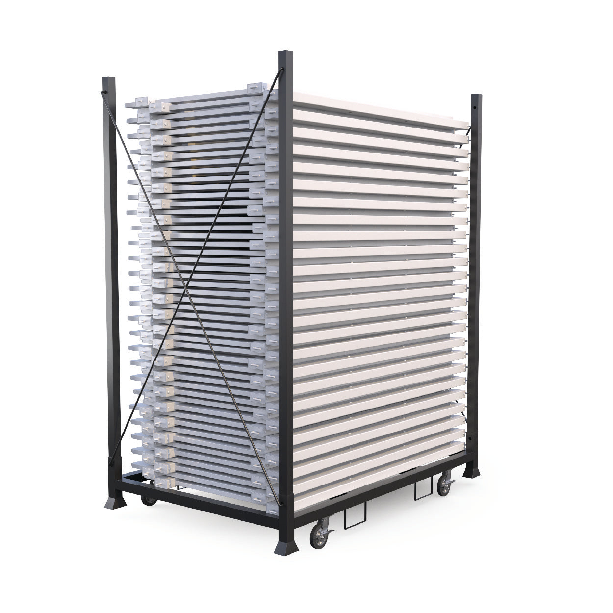 Mod-Fence Cart | Holds up to 50 panels – Mod-Fence Systems